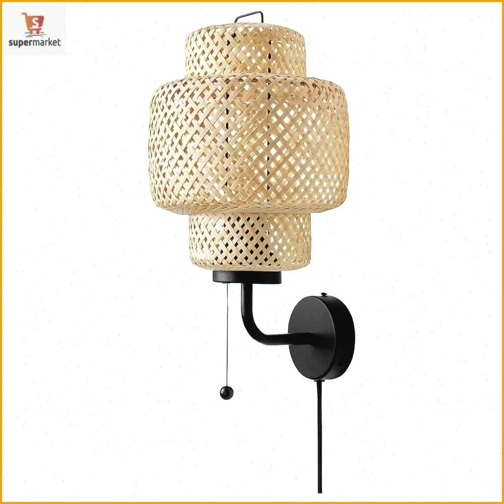 IKEA Настенный светильник 13 Вт бамбук для дома