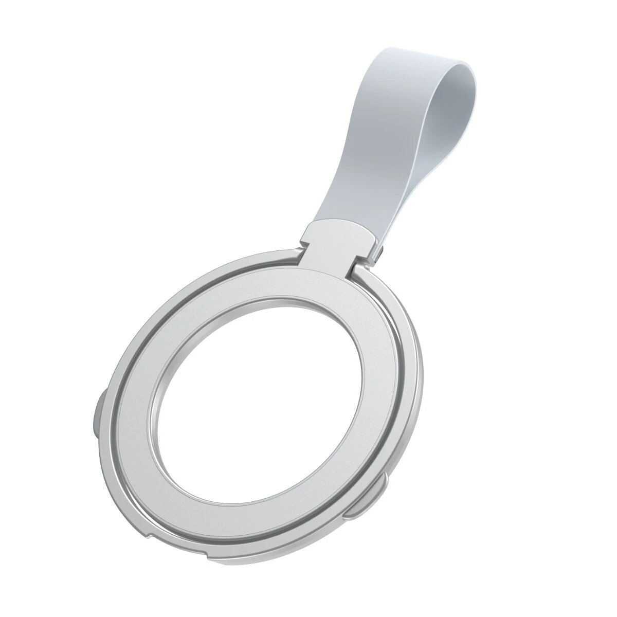 Белый магнитный держатель для телефона Magsafe с ремешком