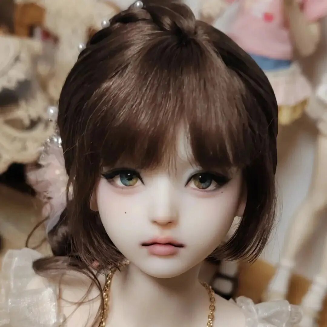 SD BJD Голова 1/4, макияж, Normal skin