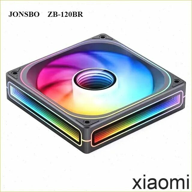 Xiaomi YouPin JONSBO ZB-120/240/360 Вентилятор для охлаждения компьютера Building block fan ARGB, 12-сантиметровый соединенный вентилятор шасси ZA120