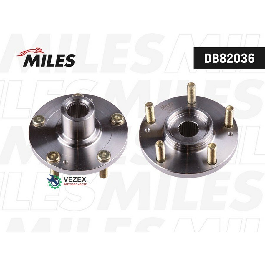 MILES DB82036 Ступица передняя Hyundai Creta 16-, Sonata VI 09-, i40 11-, NF V 05-, ix35 09-, Kia Carens II-IV 02-, Optima III 10-, Sportage III 10- DB82036