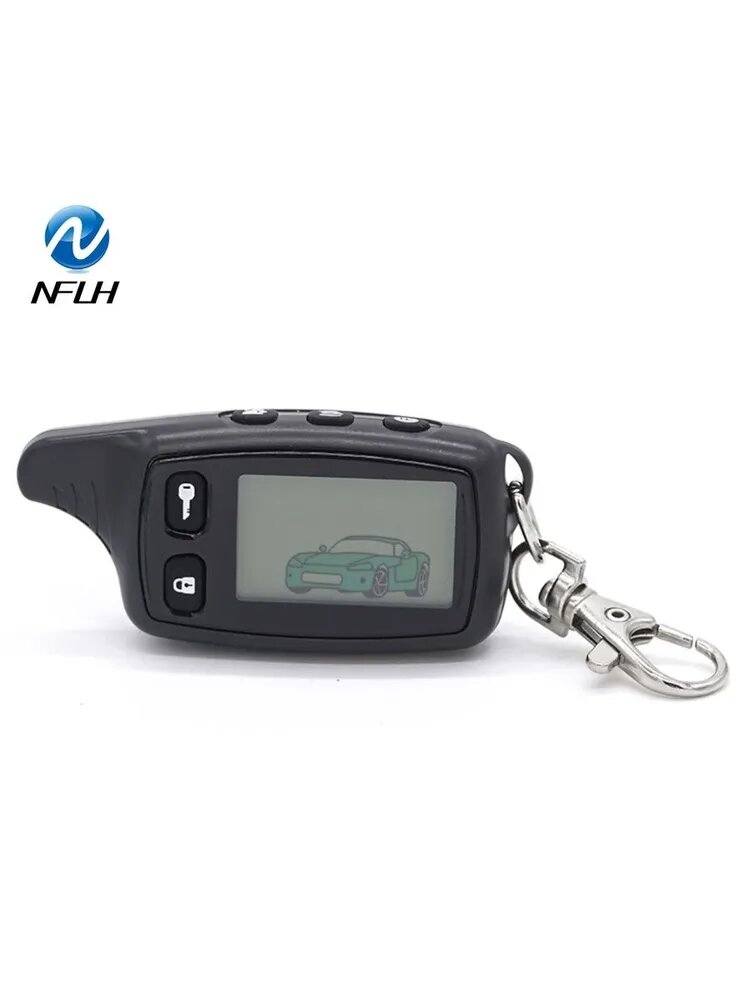 Автосигнализация NFLH TW 9010 брелок двусторонняя связь автозапуск от смартфона