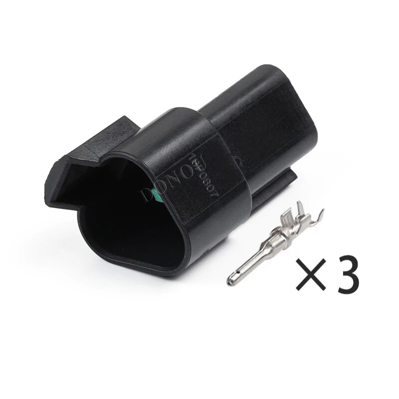 Разъем Deutsch DT04-3P-CE01, 3 шт.