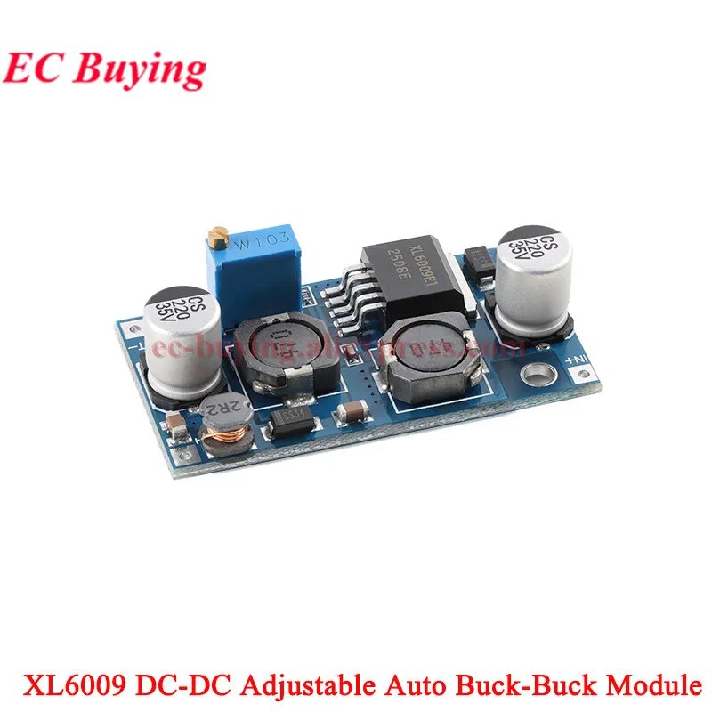 Регулятор напряжения XL6009 DC-DC 5-32В в 1.25-35В 4A, Цвет: 1pc