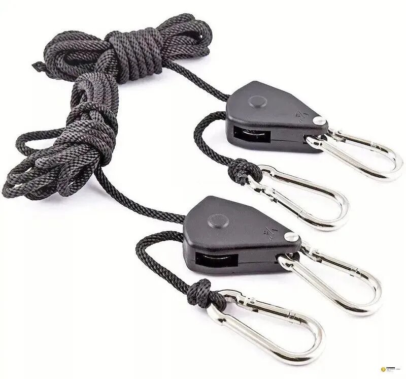 Фал крепежный Rope Rachet 2.1 м, 48 кгс, ABS пластик, 2 шт. для LED освещения
