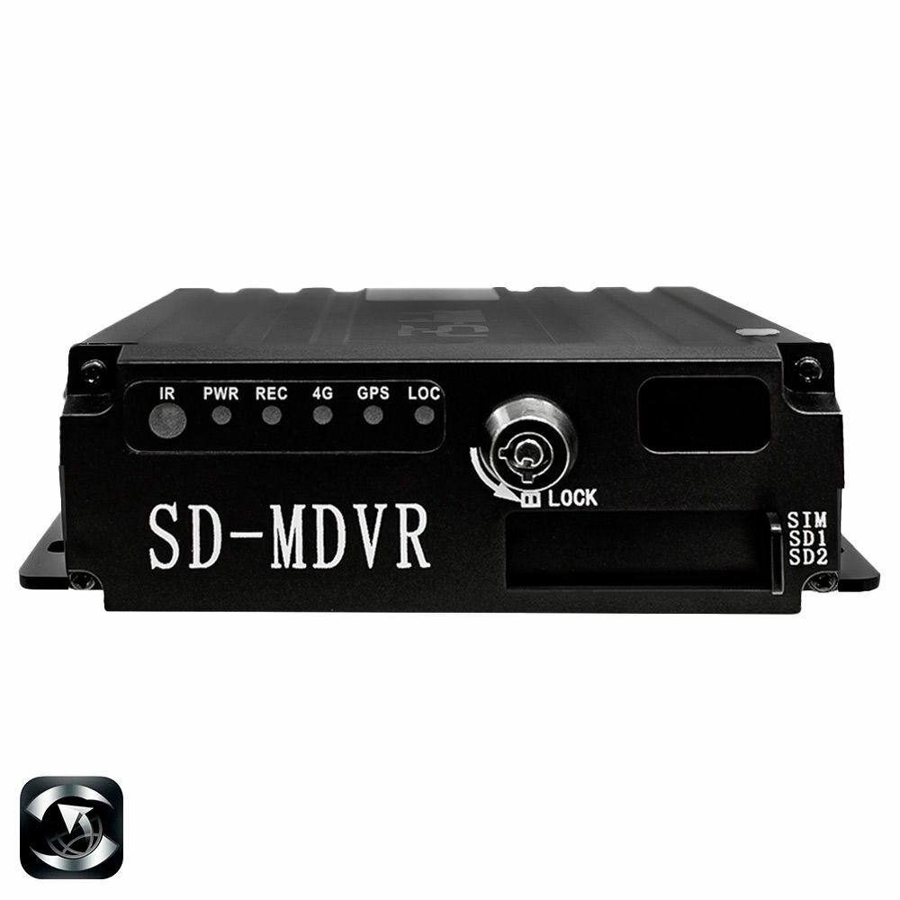 Автомобильный видеорегистратор PS-Link PS-C104-S2, 4 канала, 4G, GPS, Full HD