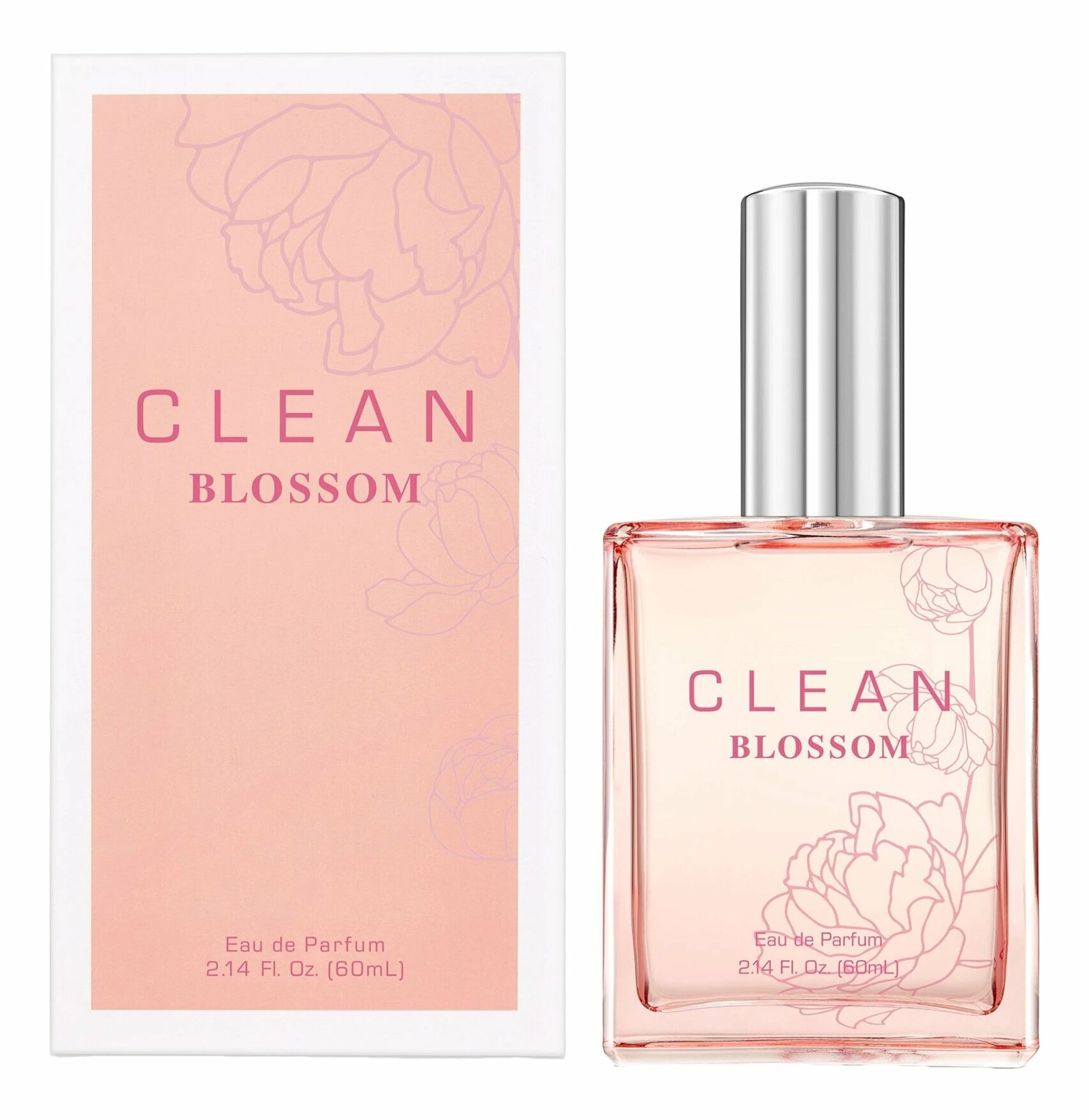 Парфюмерная вода Clean Blossom, для женщин, 60 мл, цветочный аромат