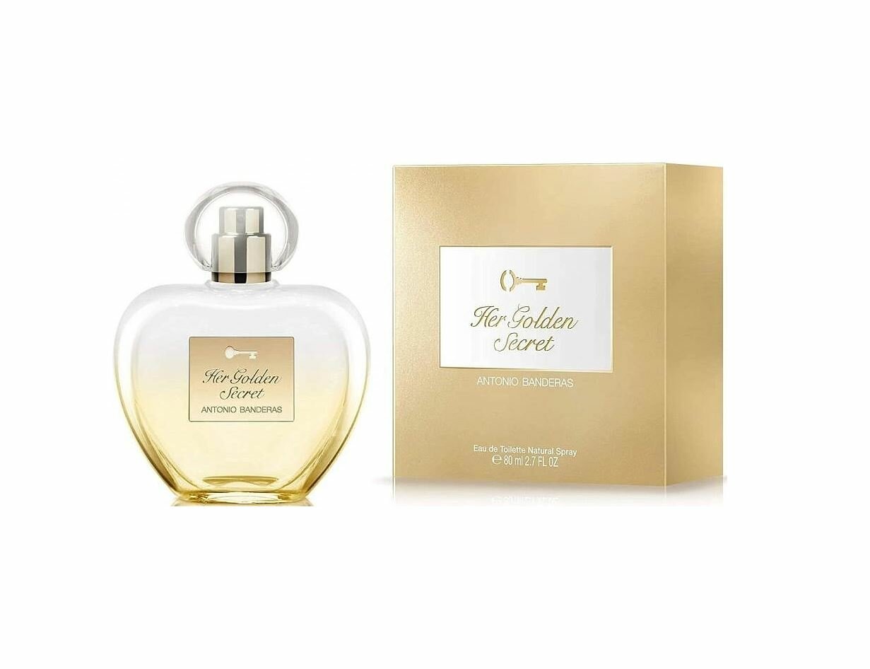 Туалетная вода Antonio Banderas The Golden Secret for Woman 80 мл