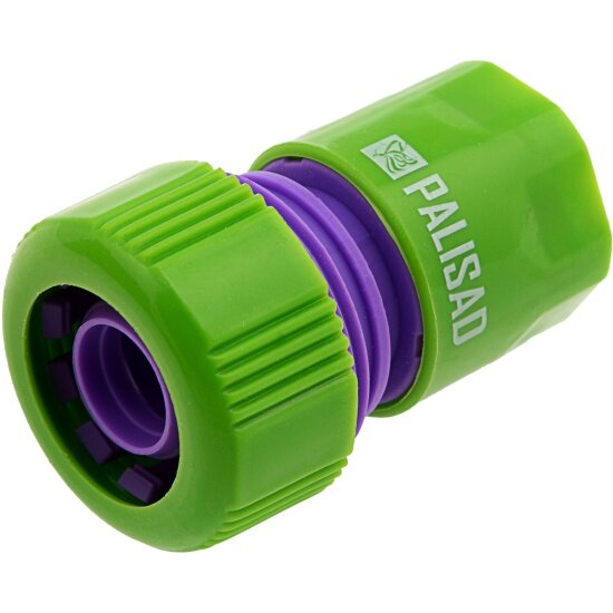 Соединитель Palisad пластмассовый , быстросъемный для шланга 3/4 66160