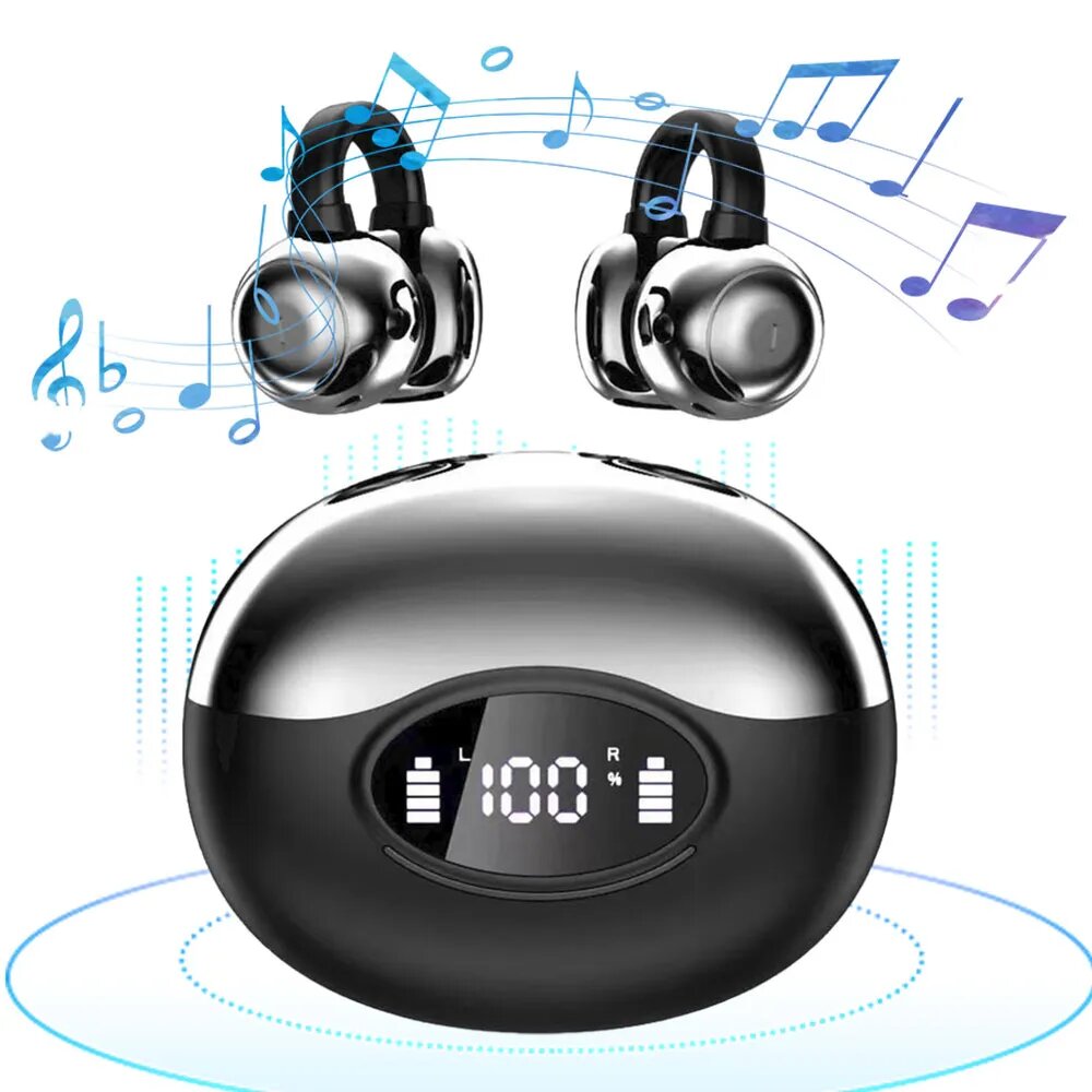 AI-переводческие Bluetooth-наушники Q86 с креплением на ушную раковину, версия 5.3, 8 ч работы