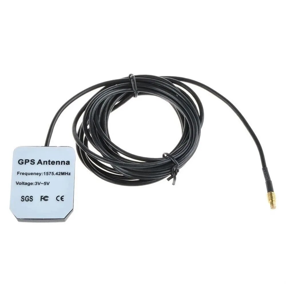 GPS антенна автомобильный, пластик, черный, 1575.42MHz, 3V-5V — фото 1