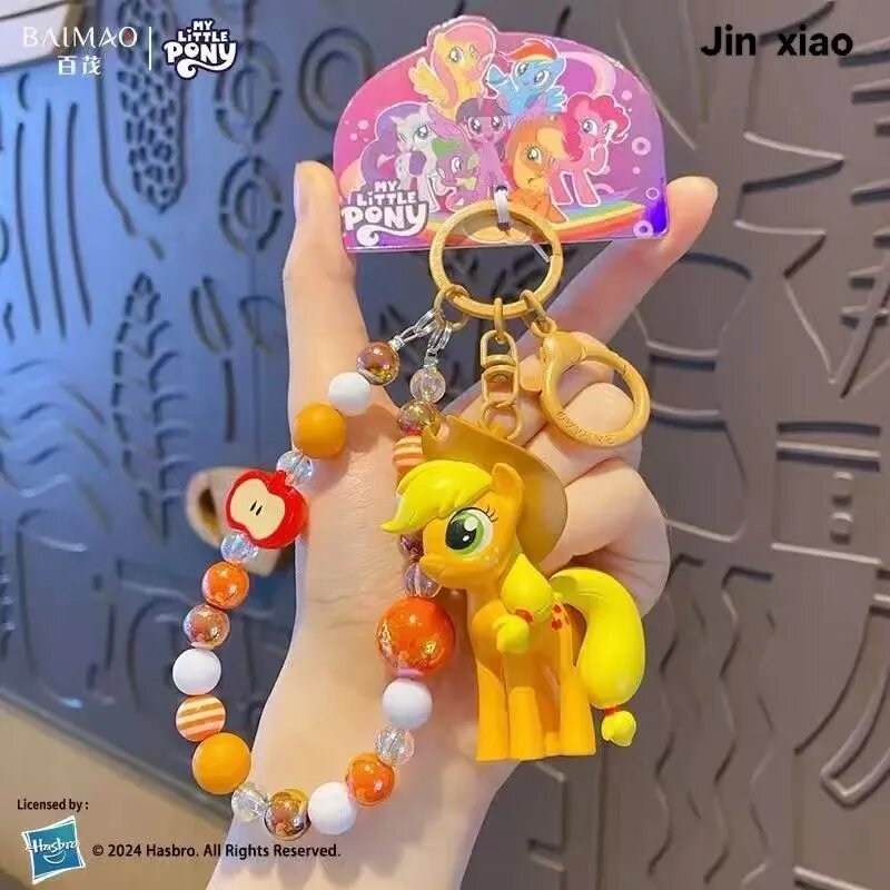 Подлинная подвеска из My Little Pony/Pony Baoli Classic 4 поколения-мягкий Брелок для рюкзака Ключница с подвеской