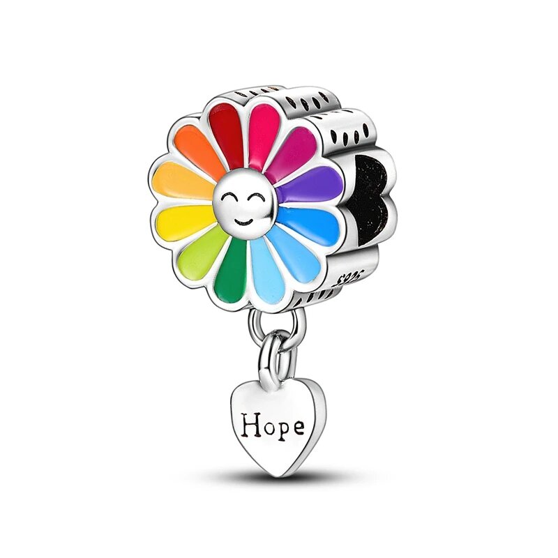Браслет Pandora Hope Flower Silver 925, Цвет: KTC488