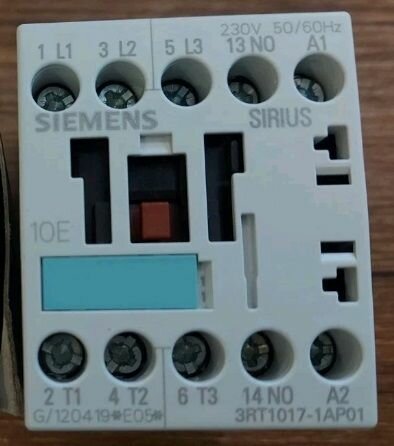 Контактор (магнитный пускатель) Siemens арт. 3RT1017-1AP01