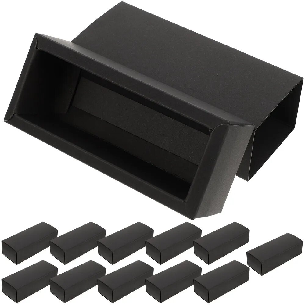 12 Штук Картонных Коробок, Для Хранения Духов, Из Крафт-Бумаги