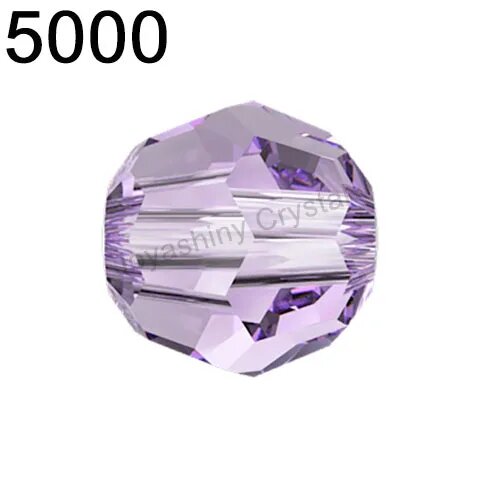 Оригинальные кристаллы из Австрии 5000 бусин для бижутерии 8mm (1 piece), Violet 371