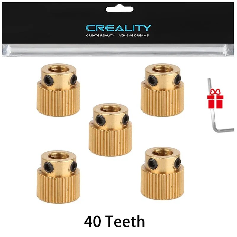 Creality шестерни для 3D-принтера, 40 Teeth