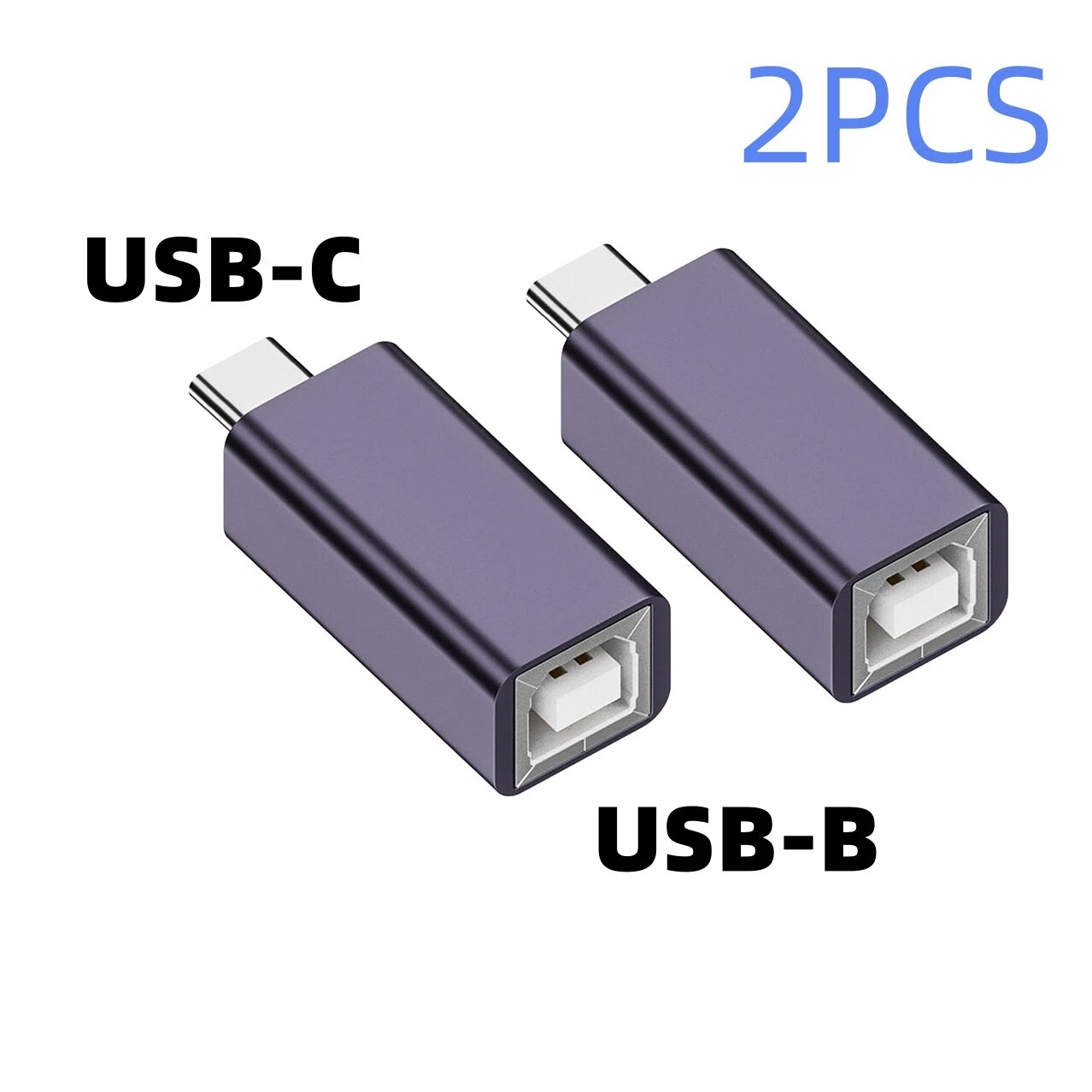 USB адаптер Type-A, Type-B, Type-C на Type-B
