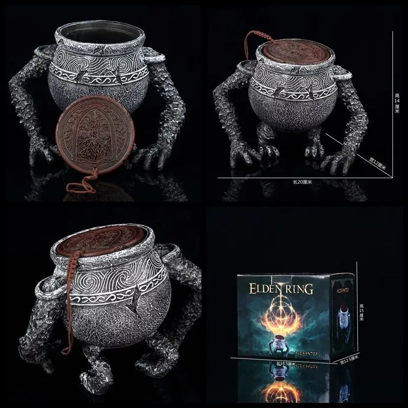 Elden's Circle / Элден ринг фигурка Железный Кулак Александр из Elden Ring, 14см