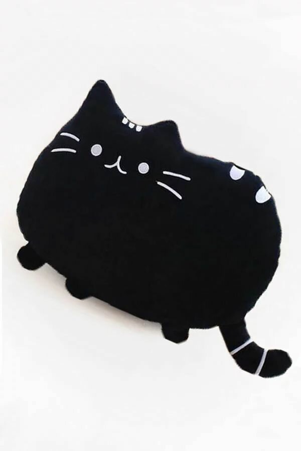 Игрушка Подушка Черный Кот Пушин 40*30 см большой / Pusheen Cat