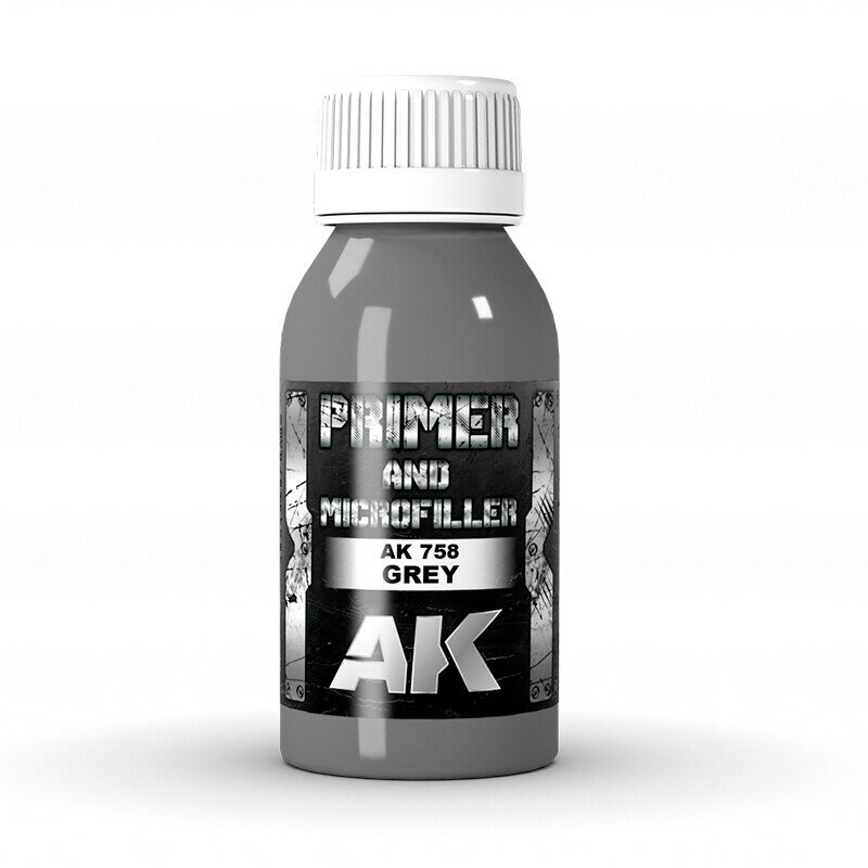 Аксессуар для Warhammer AK Interactive AK Primer And Microfiller Grey AK758 100 ml