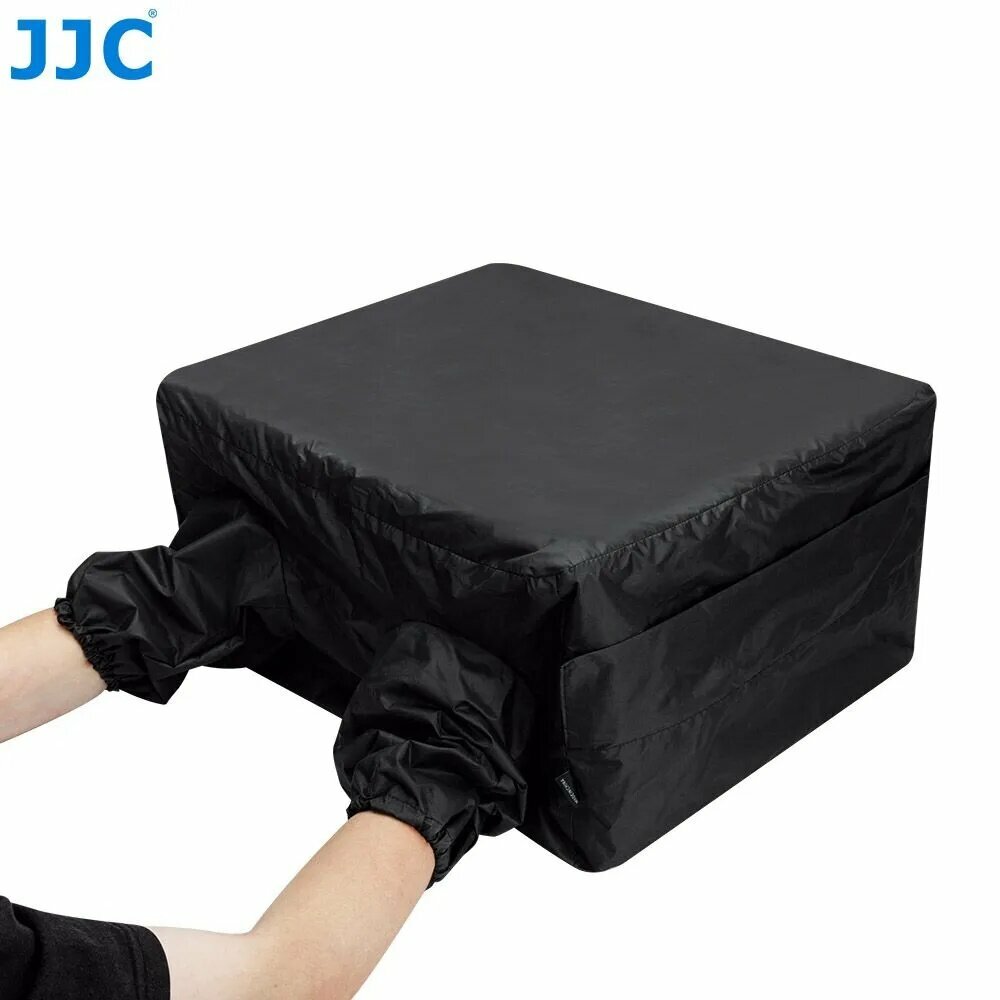 JJC DRB-1 Светонепроницаемый мешок для смены пленки 35мм и 120, двухслойный с каркасом и рукавами, с сумкой для хранения и перчатками