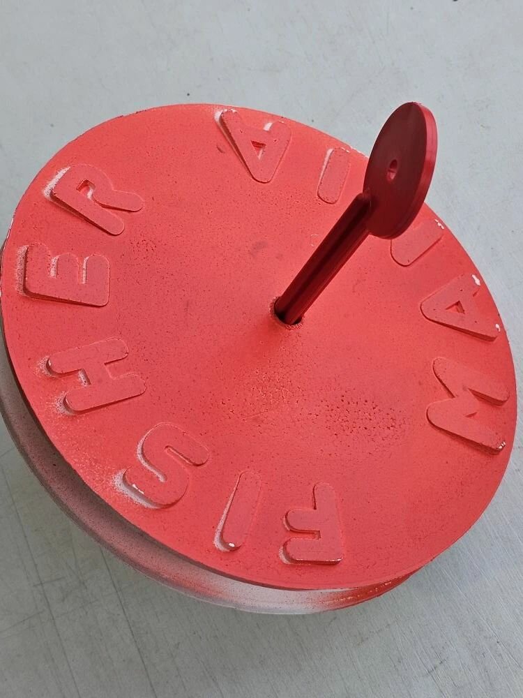 Кружки рыболовные оснащенные (10шт) 170 D намотка 10м, леска 0,4мм. Жерлицы на щуку (Оснащенные) Белоруссия