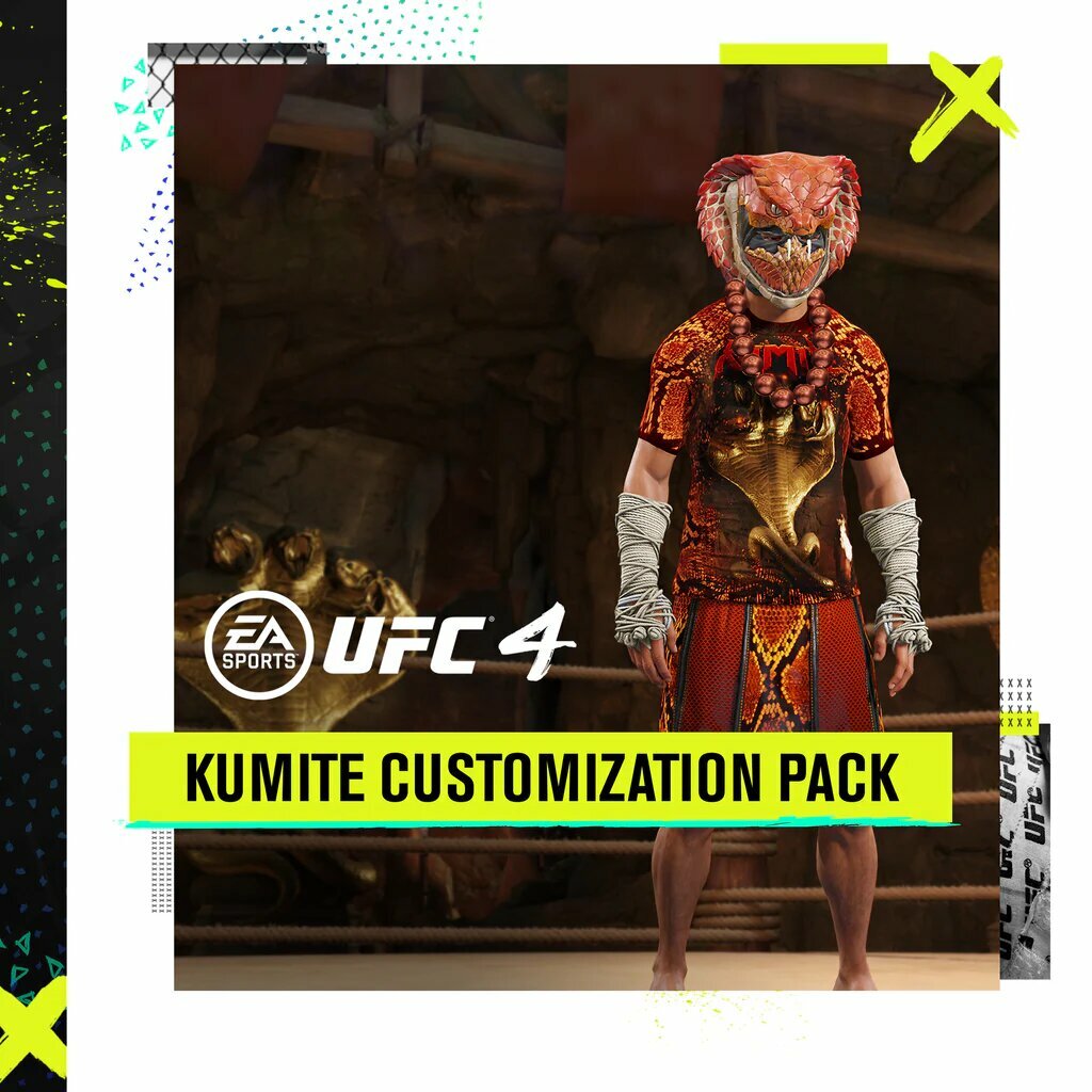 Дополнение UFC 4 - Kumite Customization Pack, цифровое издание PlayStation 4, регион Индия / код пополнения баланса