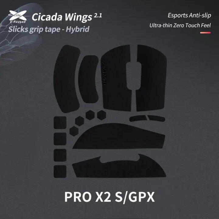 X-Raypad Cicada Wings 2.1 GPX Black для мыши