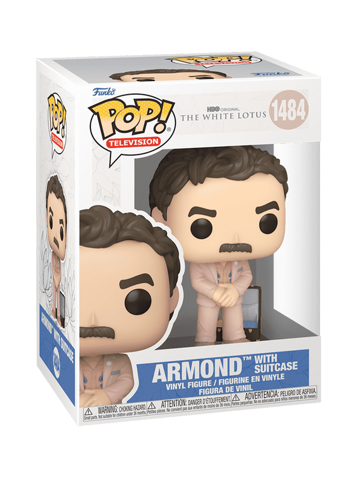 Фигурка Funko Pop Armond with suitcase 1484 The White Lotus из фильма Белый лотос