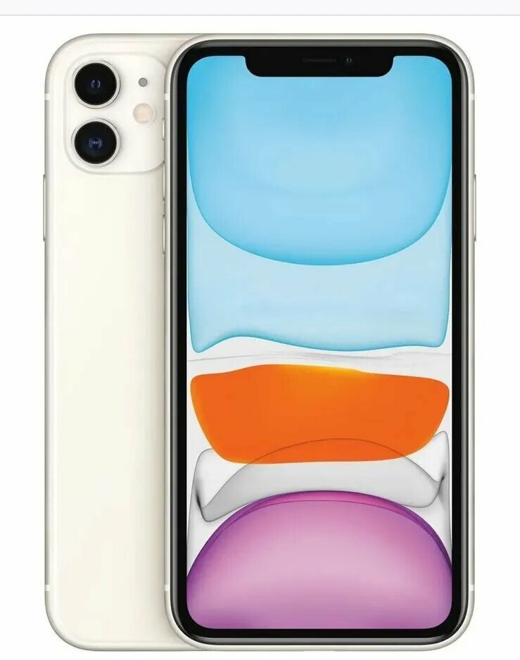 Восстановленный Apple Смартфон iPhone 11 CN 4/64 ГБ, белый