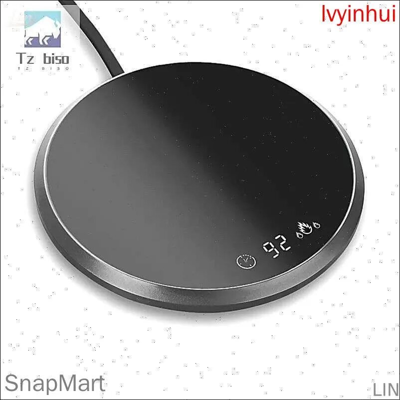 Подставка-подогреватель для кружки mzm-20260228101505752, черный