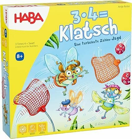 Детская настольная игра Haba - " 3 x 4 Klatsch", обучающая игра на реакцию и внимательность, от 8 лет - 2012173001