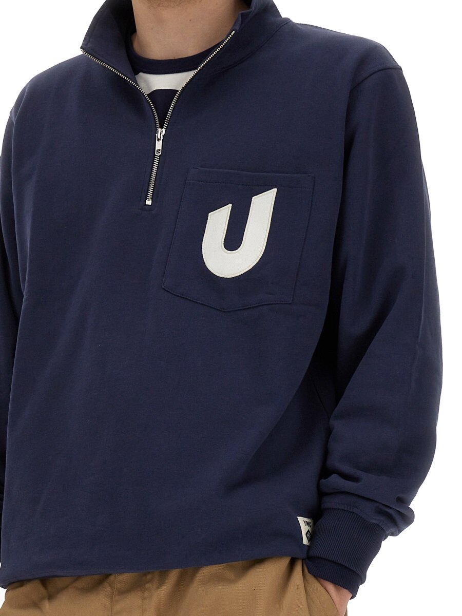Худи Umbro, размер XL, , синий — фото 1