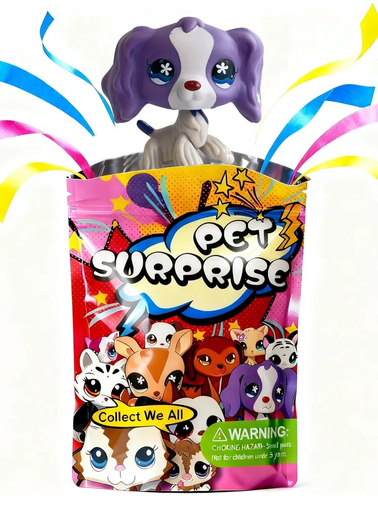 Pet Shop #672, лпс игрушки, Немецкий дог, Сосиска-дог, овчарка, собака, подарок для девочки(С упаковочным пакетом)