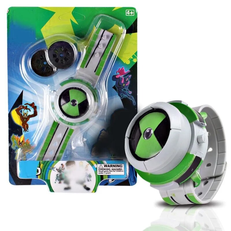 Наручные Детские Проекционные Часы Омнитрикс Бен Тен Ben 10, детские Игрушки Для Мальчиков