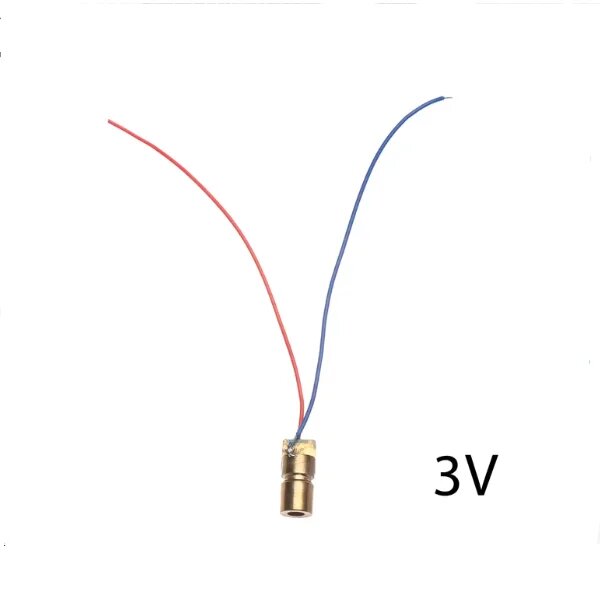 Красный лазерный модуль 3V 6MM