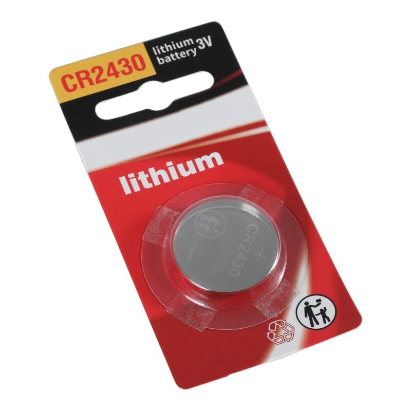 CR2430 3V Литиевая Батарея Литиевая Монетная Батарея CR2430 3V Литиевая Монетная Ячейковая Батарея для Игрушечных Пультов Дистанционного Управления, Электронного Инструмента