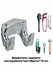 Garden Tool Holder, 15 pcs