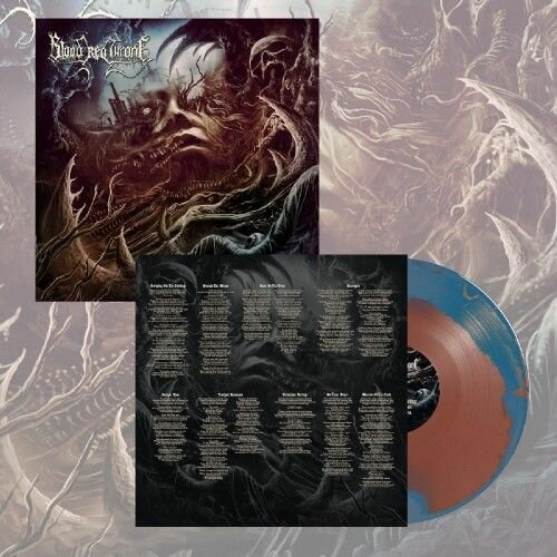 Виниловая пластинка BLOOD RED THRONE - Siltskin - Blue and brown swirl vinyl limited to 666 copies, death metal