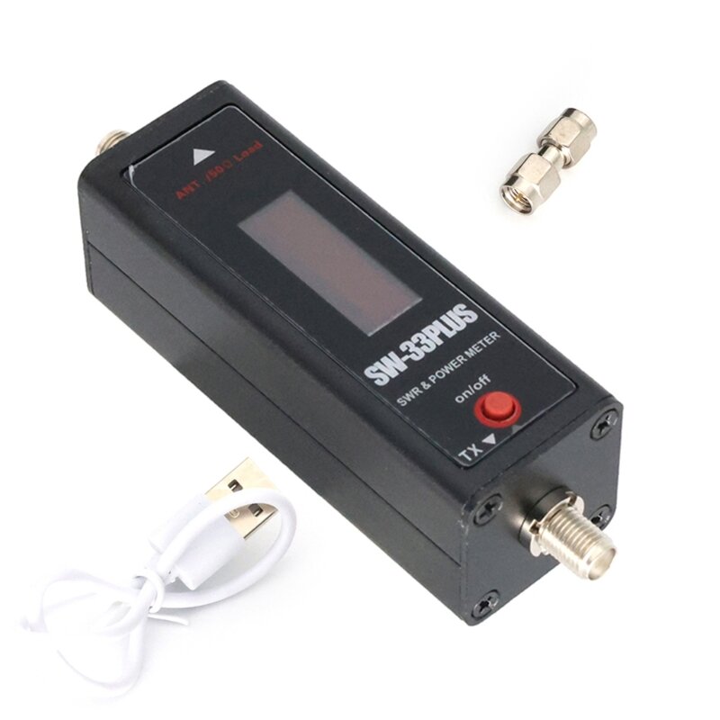 Цифровой УКВ/UHF 125-525 МГц Измеритель Мощности Антенны и КСВ Аналоги Портативной Рации Mini Power & SWR Meter