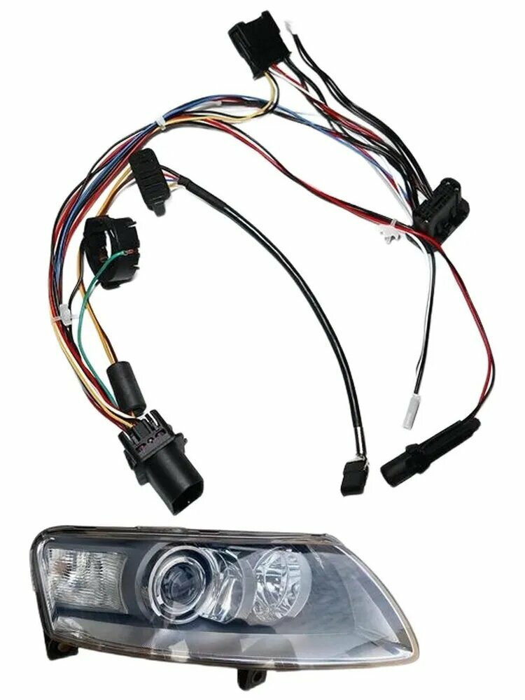 PNP Фара автомобильная, Ксенон (HID), арт. Правая для Audi A6 C6 2005-2010 адаптивная Жгут проводов ксеноновых фар ECE L4F0941003BP L4F0941003CP L4FD941003D L4F0941004BP L4F0941004CP L4FD941004D 4F0941029ES 4F0941030FJ