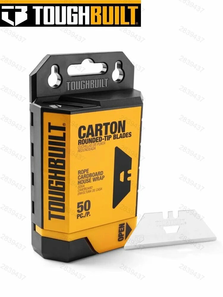 TOUGHBUILT TB-H4S50-14-50 Усовершенствованный интеллектуальный ящик для лезвий Портативный С лезвием 50 шт