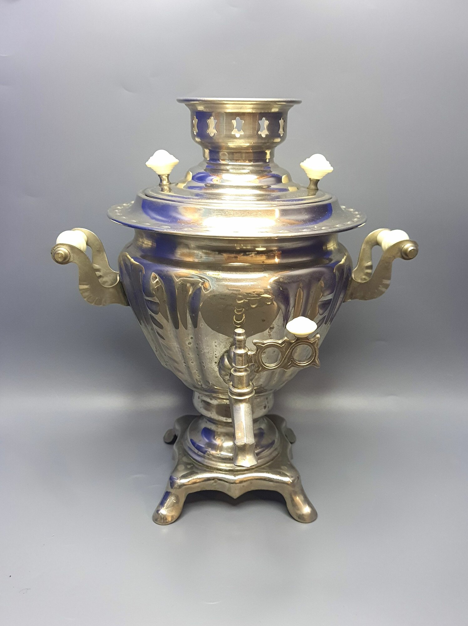 Самовар электрический "Ваза" волна, 2 литра, ЗШВ, СССР 1977 г.