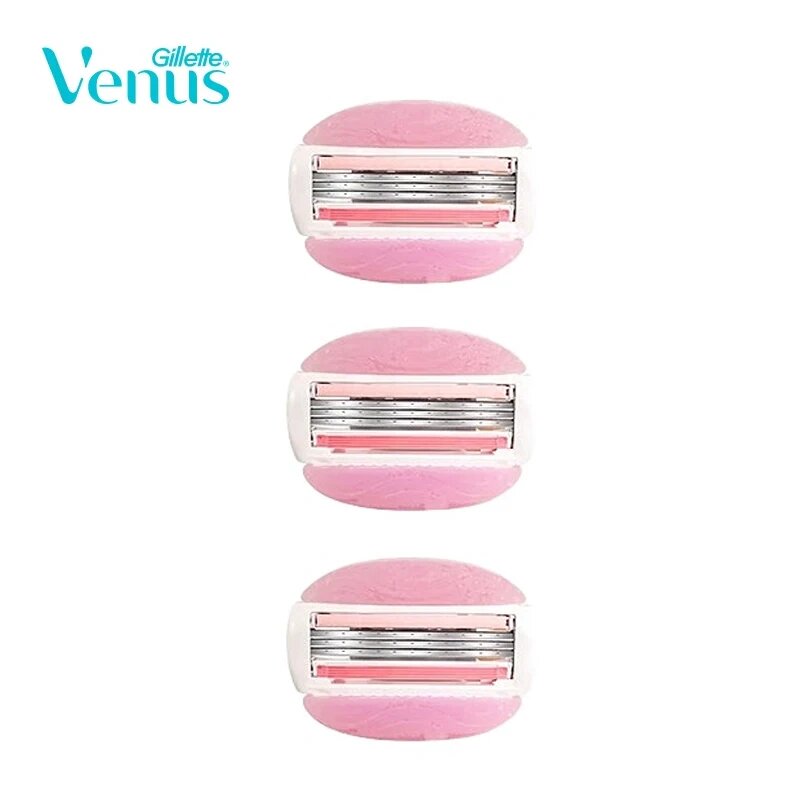 Женские бритвенные лезвия Gillette Venus ComfortGlide White Tea, сменные кассеты с гелем для бритья, 3 лезвиями