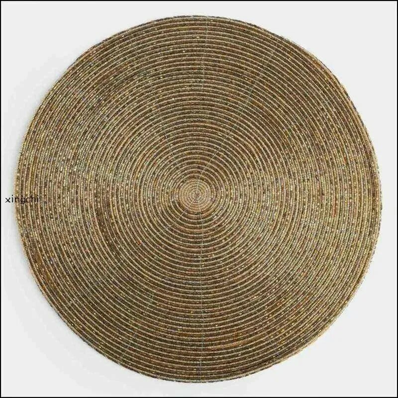 Салфетка сервировочная Бисер 36x36см