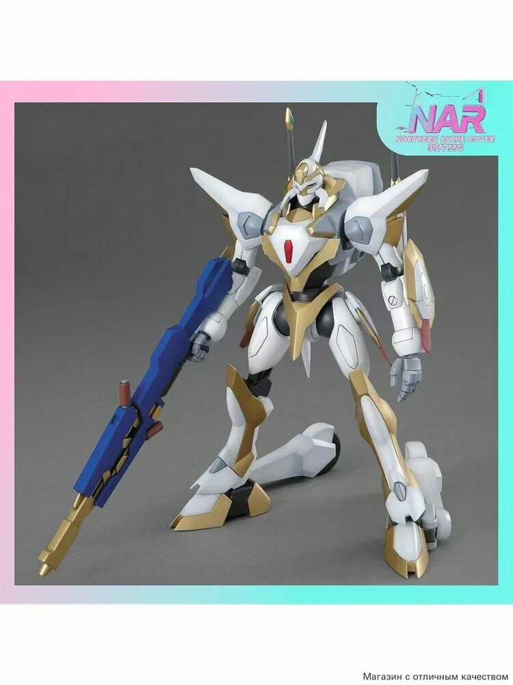 Высококачественная сборная модель Bandai HG 1/35 Lancelot из аниме Код Гиас: Восставший Лелуш