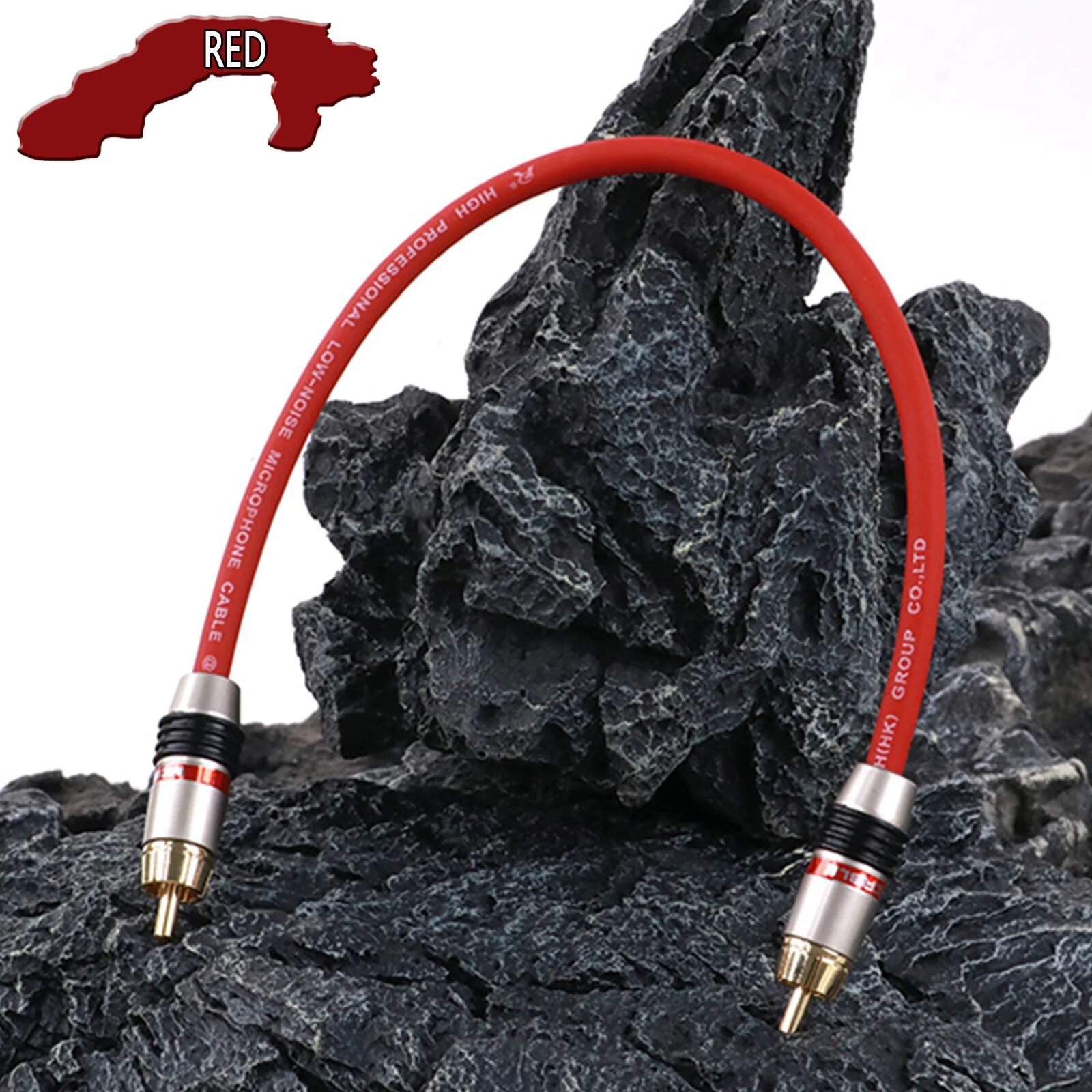 RCA кабель Red 1M GuerGuo