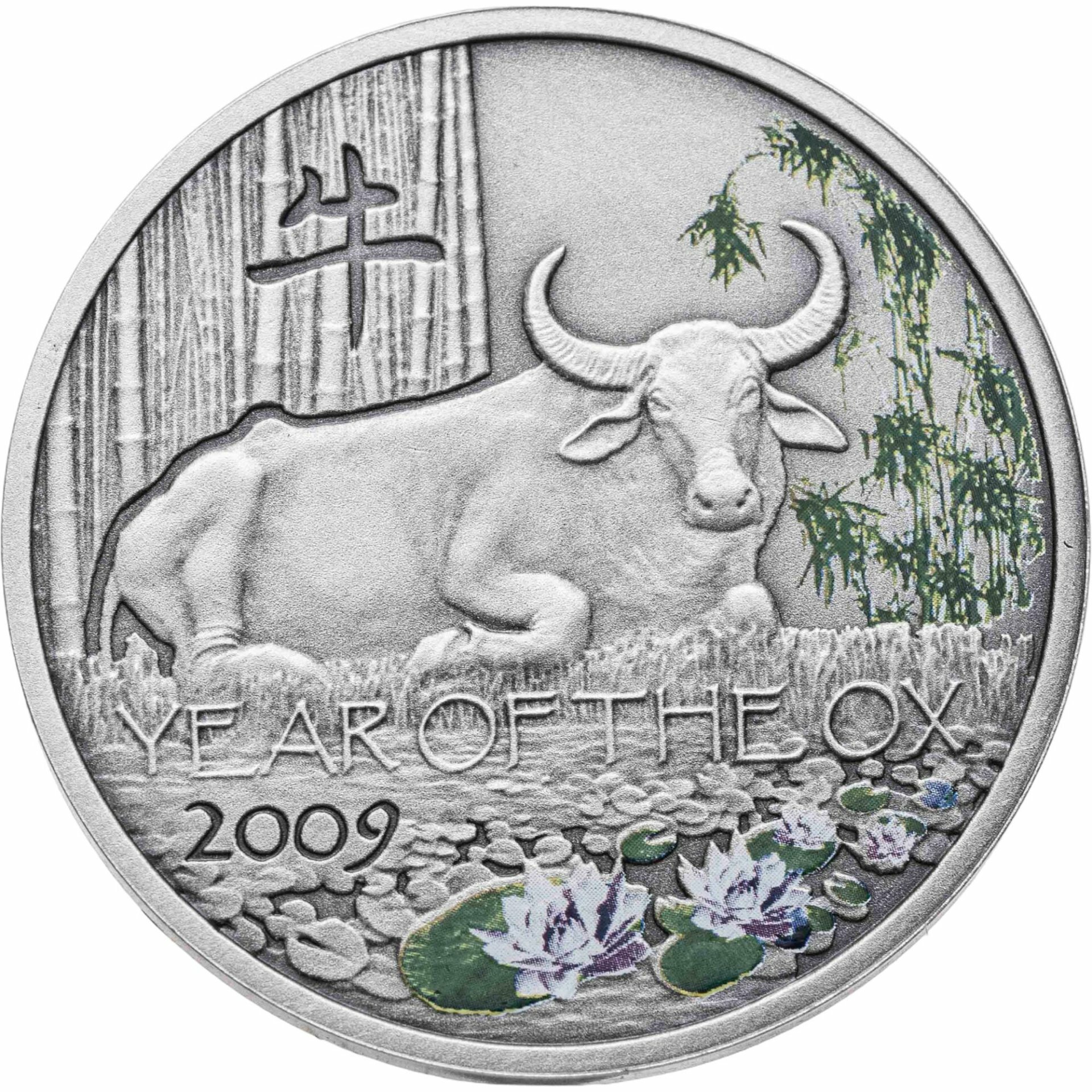 Ниуэ 1 доллар (dollar) 2008 "Китайский гороскоп - год быка 2009"