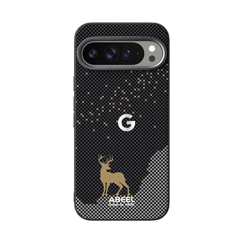 Чехол Из Углеродного Волокна Для Google Pixel С Кевларом И Карбоновым Узором, Google Pixel 9a, P